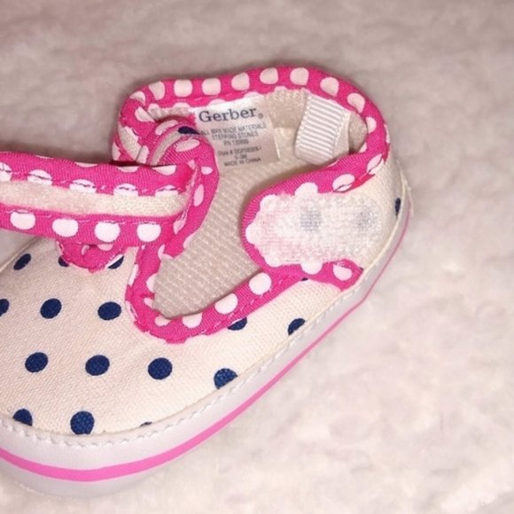 Gerber | Shoes | Nwot Gerber Baby Canvas Tennis Shoe 3 Months | Poshmark